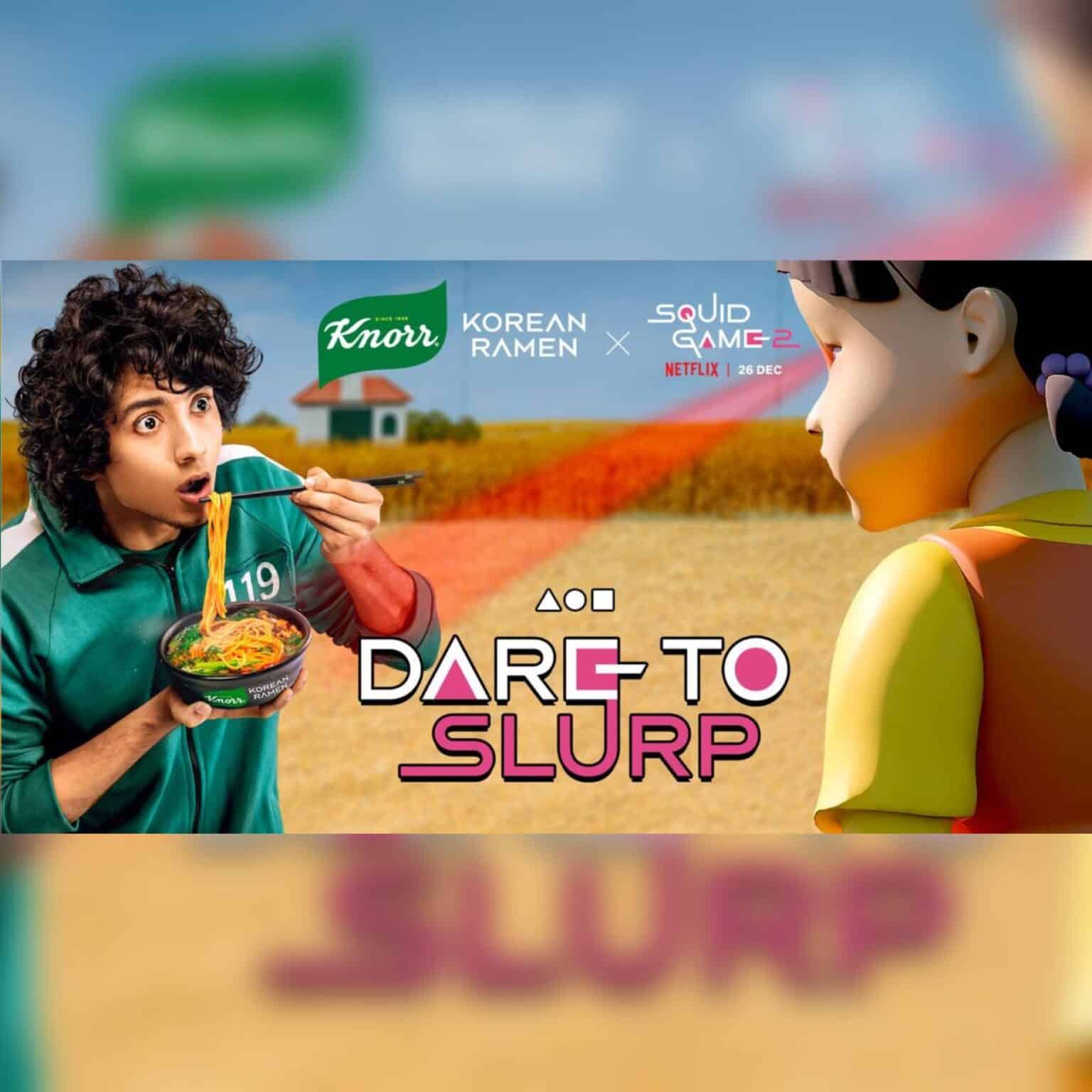Dare To Slurp: How Knorr Korean Ramen Turned Squid Game Into ...