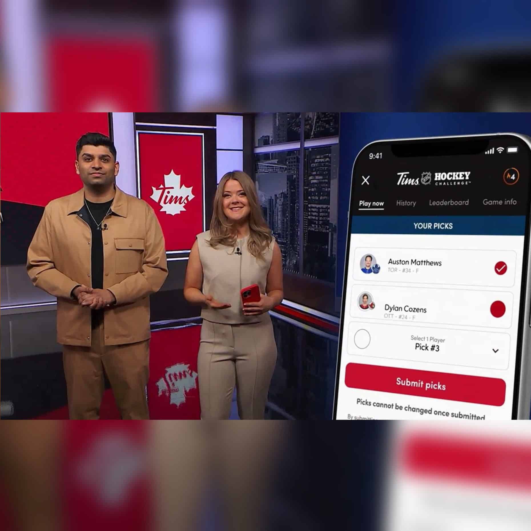 Tim Hortons Puck Drop | Festival Of Media